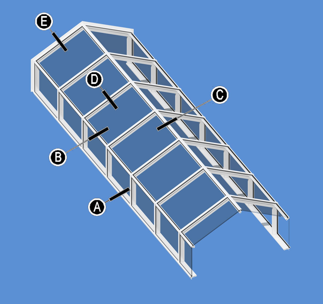 Gable Walkway - Skyline Sky-Lites